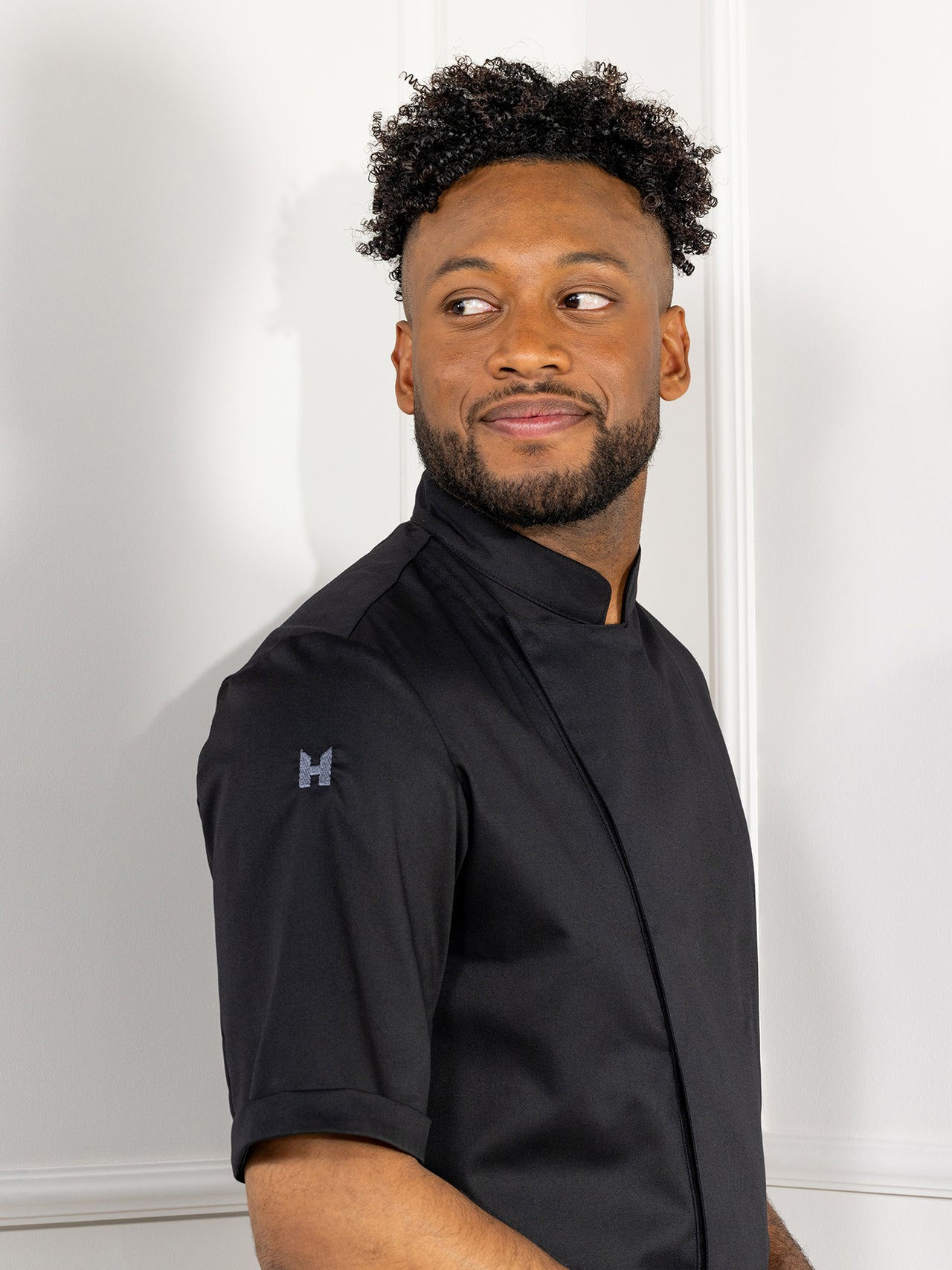 Chef Jacket Men | Melvin Black | Le Nouveau Chef