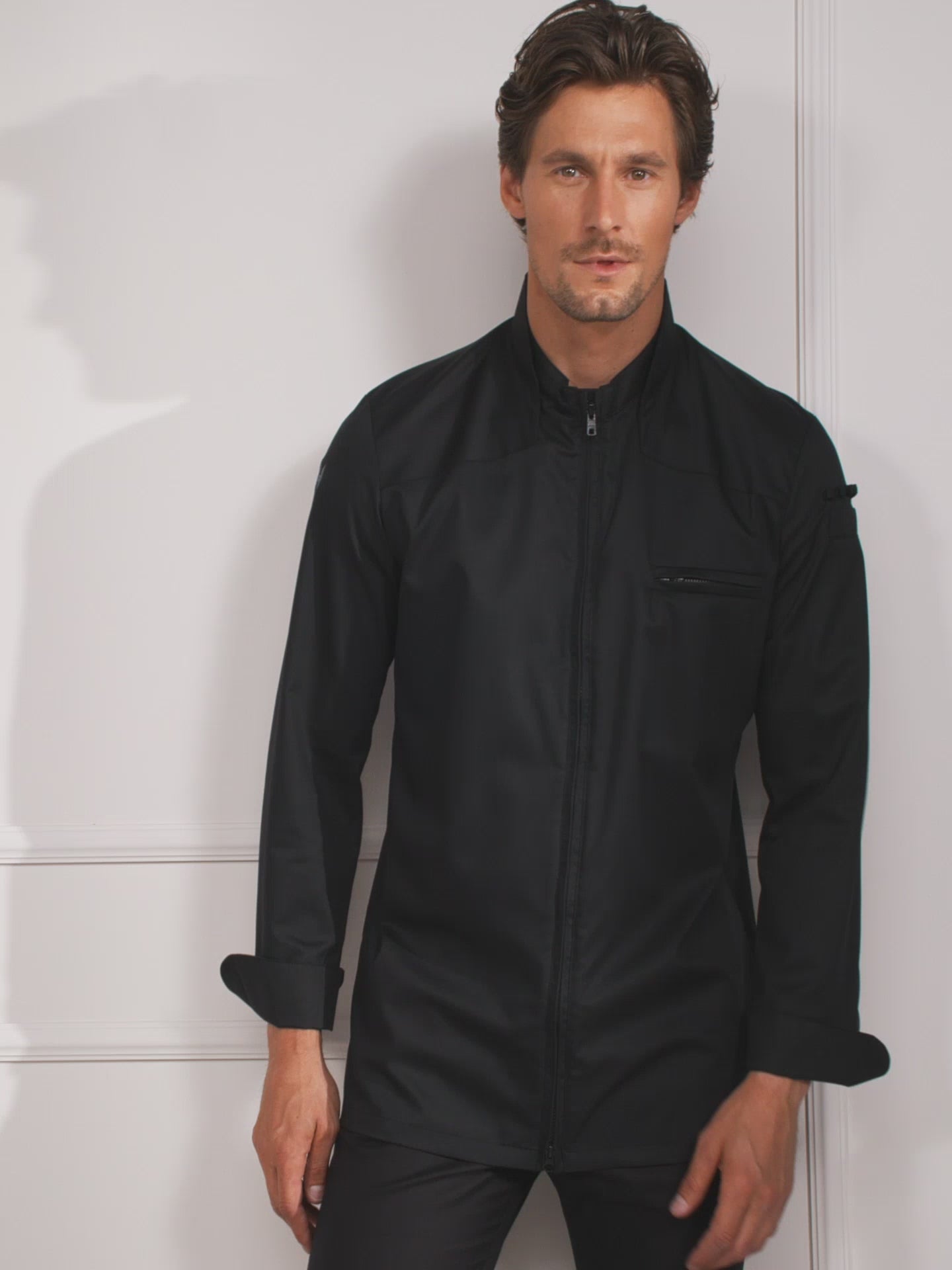 Chef Jacket Men | Nero Black | Le Nouveau Chef